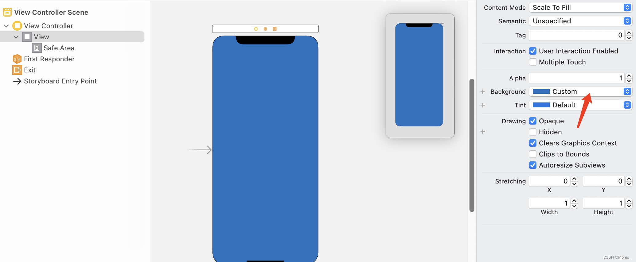 LaunchScreen.storyboard 颜色设置_storyboard 背景颜色-CSDN博客