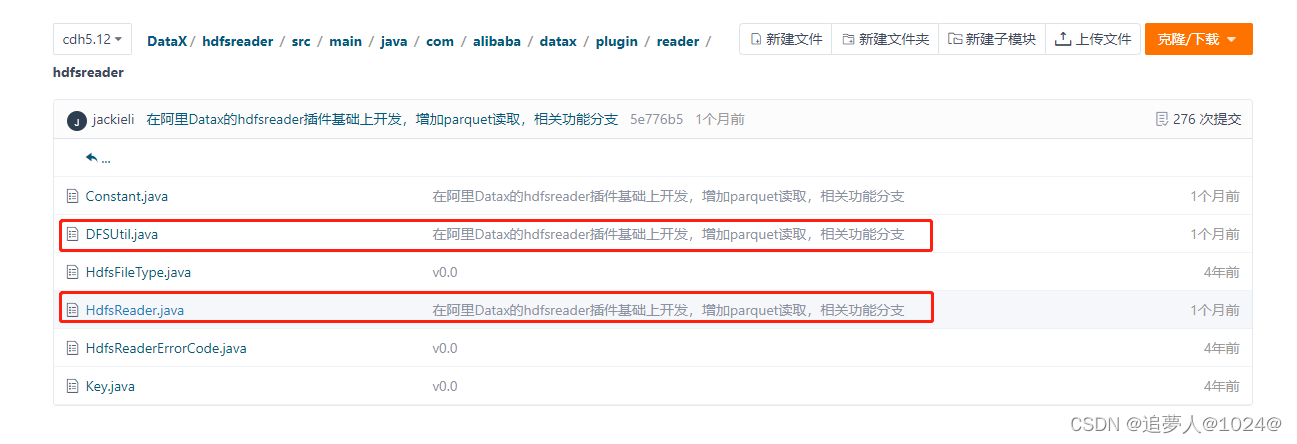 Datax插件二次开发之hdfsreader支持parquetdatax Parquet Csdn博客