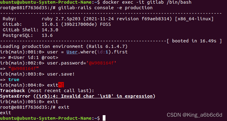 基于docker 部署gitlab Ce Drud Gitlab Ce Csdn博客