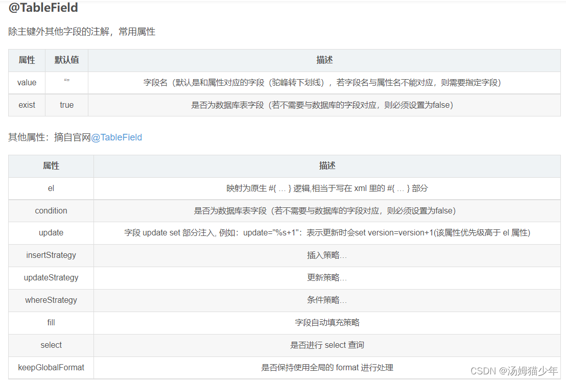 Mybatis Plus之映射篇(部分注解使用) Autoresultmap True Csdn博客