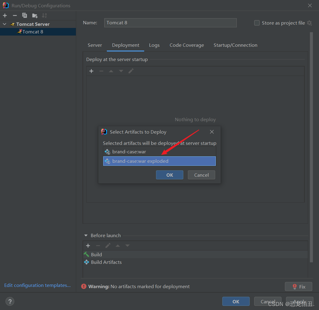 Tomcat部署时war和war exploded区别以及平时踩得坑_tomcat exploded-CSDN博客