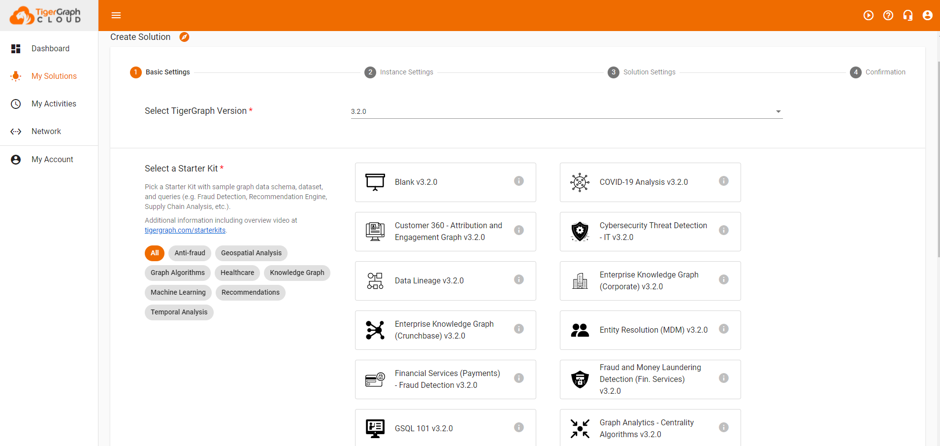TigerGraph Cloud 使用，以及Python的链接操作_pytigergraph-CSDN博客