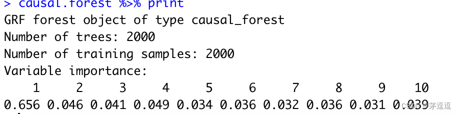 确定因果随机森林的树木数量 the number of trees_因果森林-CSDN博客