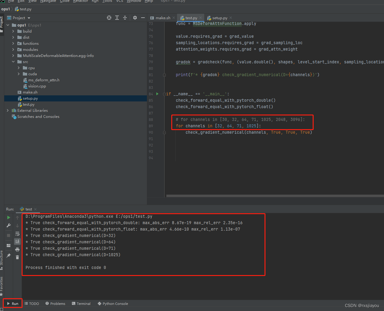 windows下如何编译mask2former的MSDeformAttnFunction_msdeformableattention '['ninja', '-v']-CSDN博客