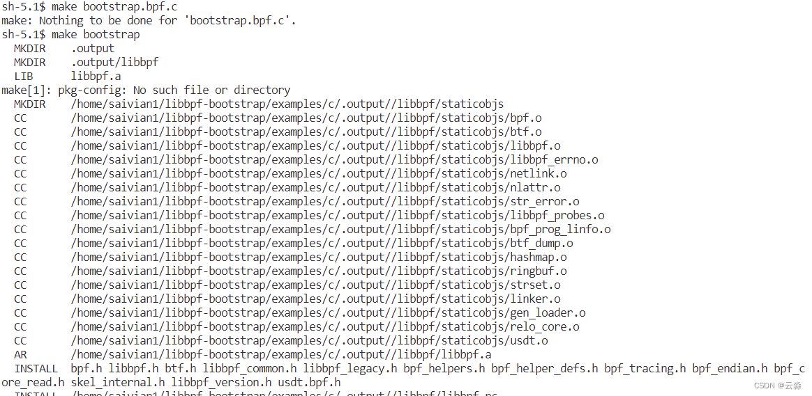 使用 libbpf-bootstrap 编写eBPF程序_bpf_get_current_pid_tgid_云淼的博客-CSDN博客