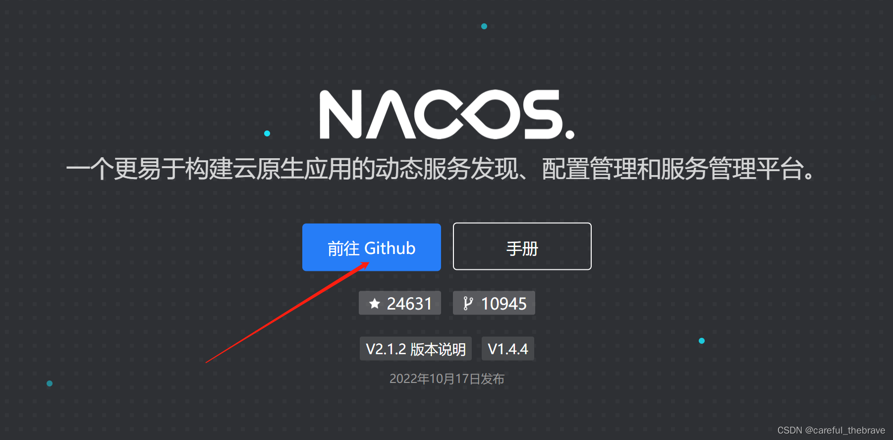 nacos的使用_java naocs配置pom-CSDN博客