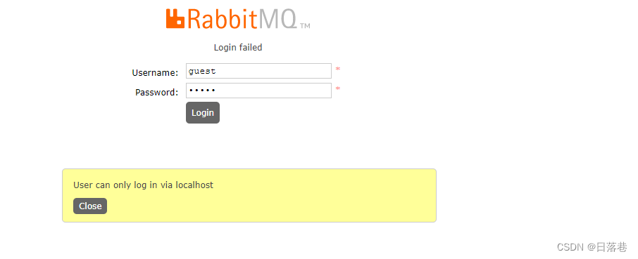 本地访问远程RabbitMq登录失败解决方案_其他电脑无法登录我电脑的rabbit页面-CSDN博客