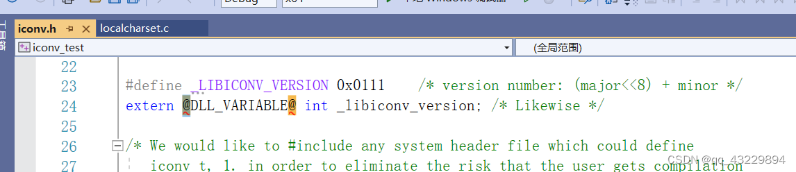 VS2022编译64位libxml2库_libiconv-1.17 vs-CSDN博客