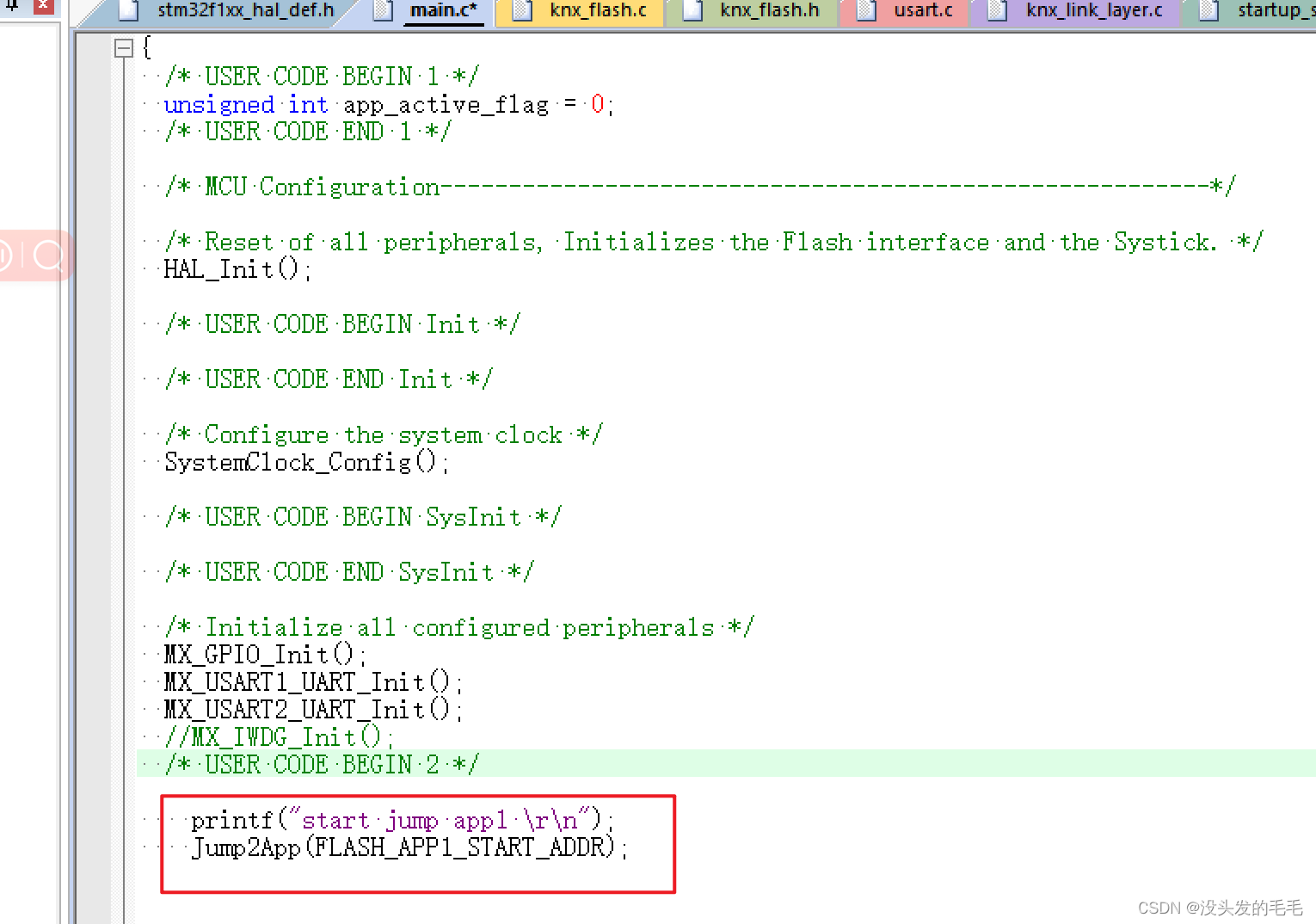 OTA远程升级之bootloader无法跳转解决方法：_f407 bootloader 跳转失败-CSDN博客