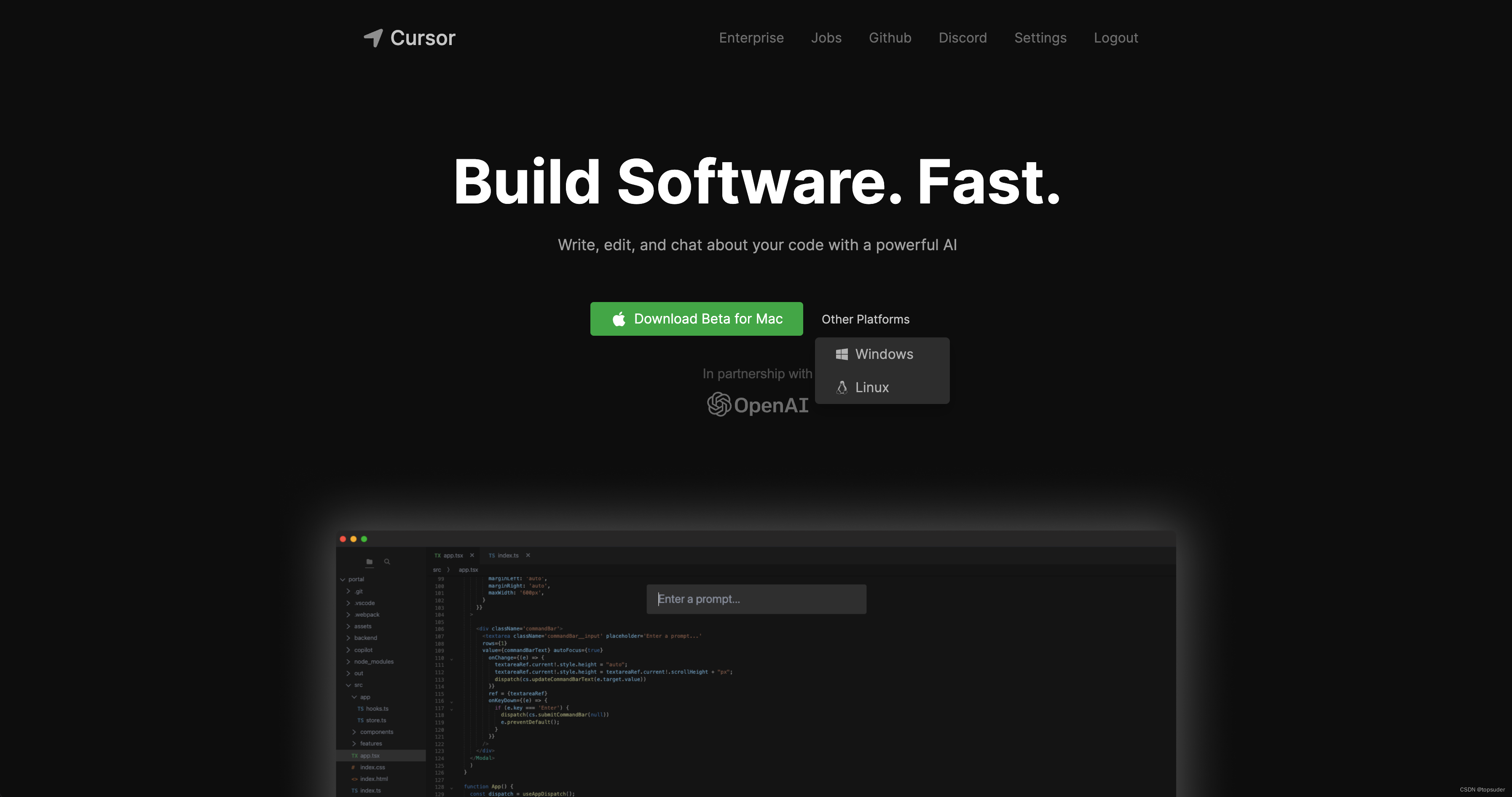 当GPT-4遇见IDE：掌握最前沿的AI技术，使用Cursor高效创作！_cursor编程的时候怎么自动补全-CSDN博客