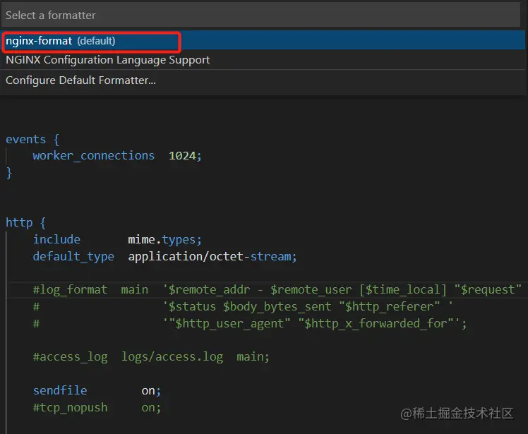 Nginx配置文件格式化 Csdn博客 