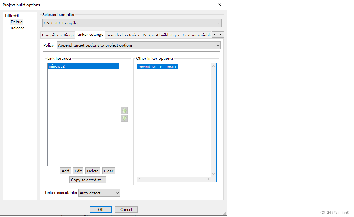 [code::Blocks] windows10 仿真LVGL,DEBUG版本正常RELEASE版本报错error: unknown type name ‘HTOUCHINPUT‘_lvgl在 ...
