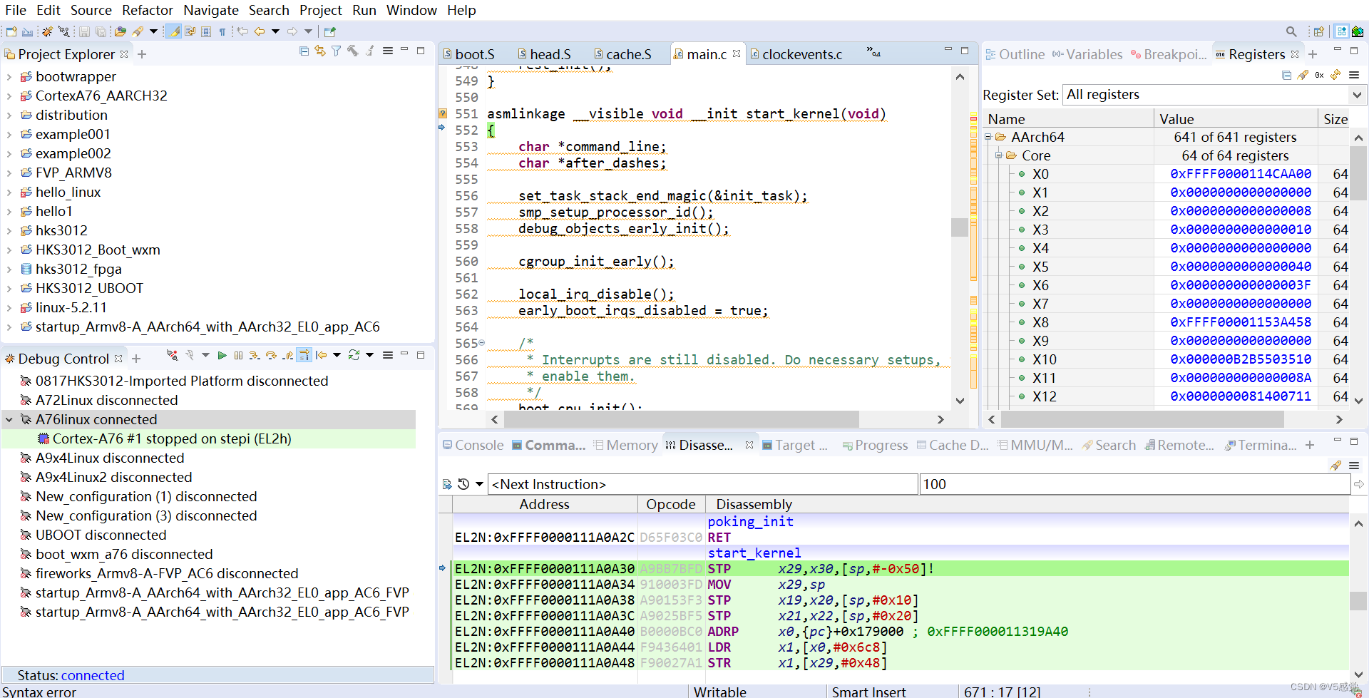 ARM Development Studio 2021 FVP调试Linux内核代码-CSDN博客