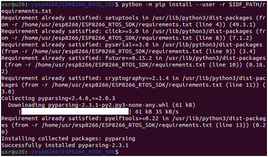 ESP8266_RTOS_SDK 3.4 ubuntu20.10编译环境搭建_esp8266 ubuntu-CSDN博客