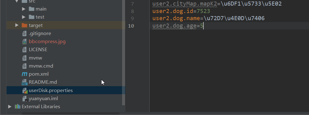 Spring Boot @PropertySource 加载配置文件、@ImportResource 导入Spring 配置文件、YamlPropertiesFactoryBean 读取 ...