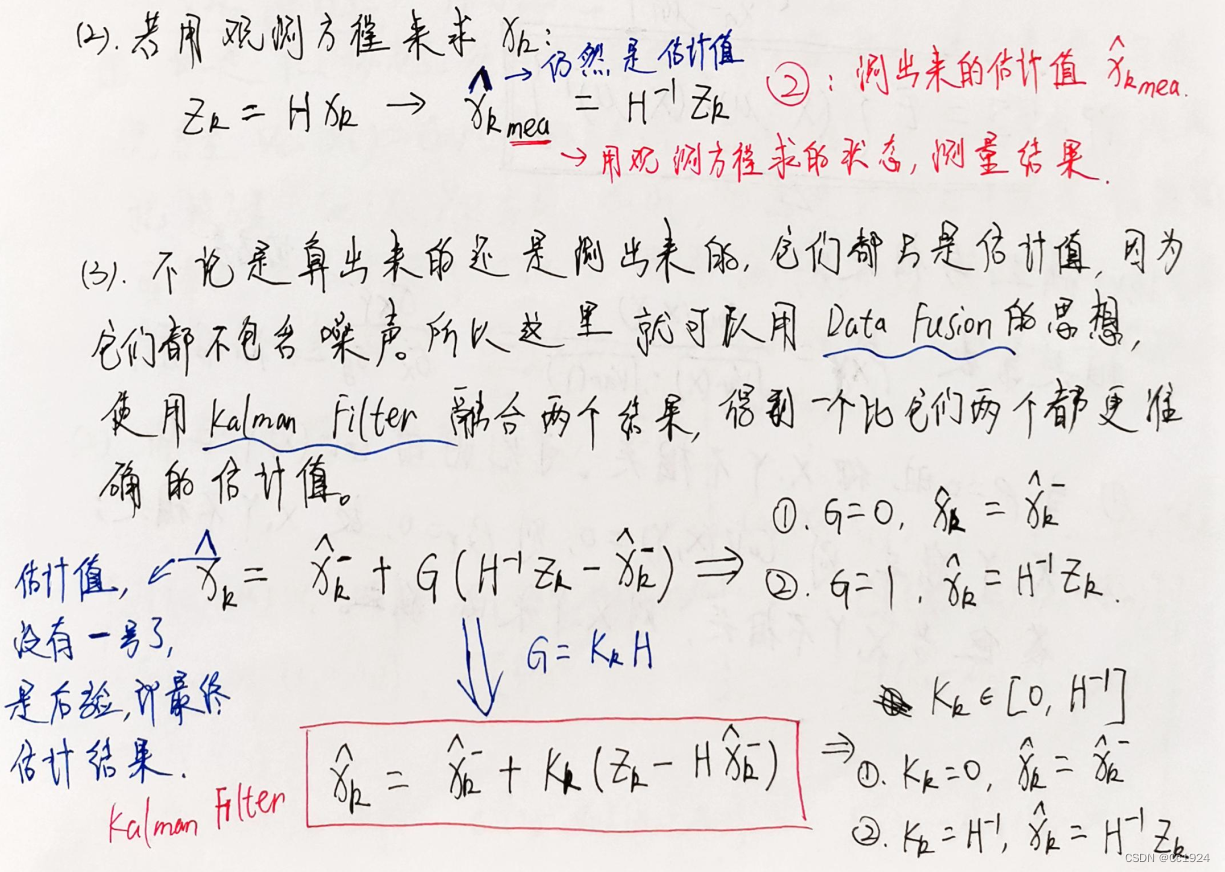 Kalman Filter in SLAM (2) ——Derivation of Kalman Gain and Covariance ...