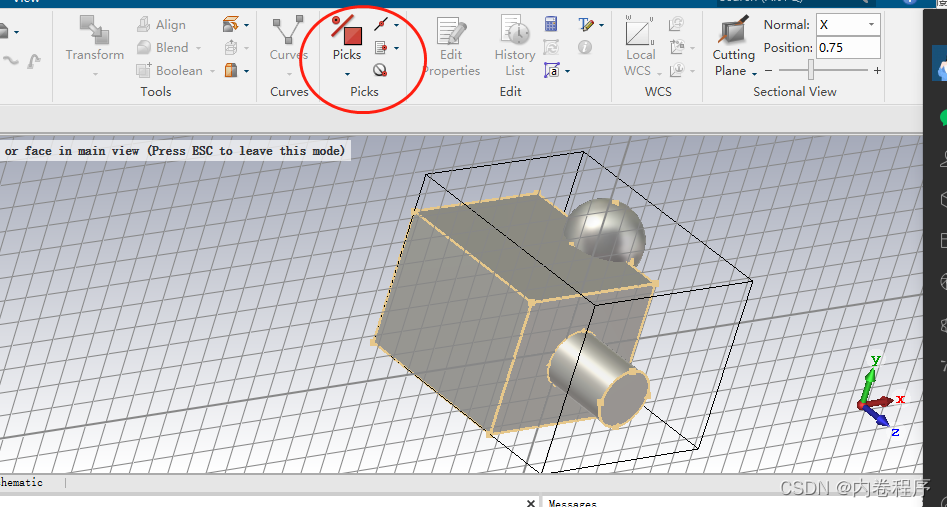 CST学习笔记2-----------WCS与Pick_cst中wcs坐标怎么回到初始值-CSDN博客