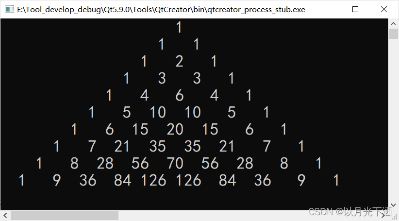 最简单的java实现杨辉三角java简易版杨辉三角代码 Csdn博客