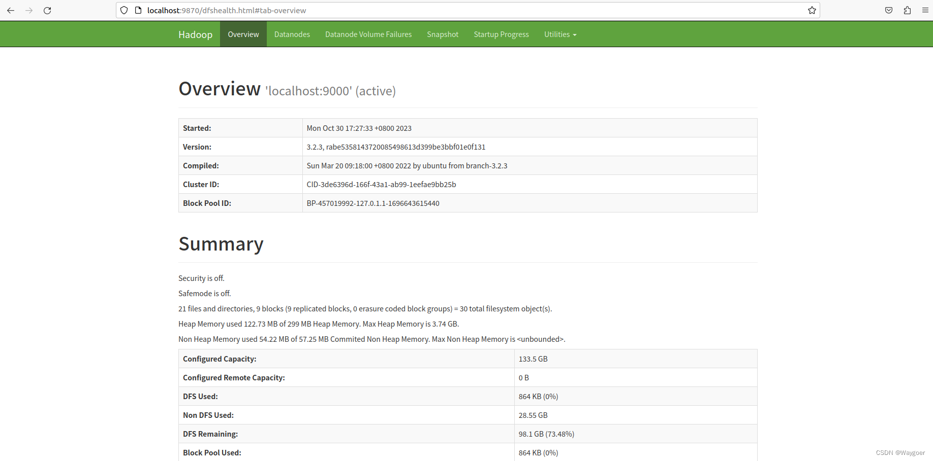 ubuntu20.04配置hadoop&&spark（直接配置，无需借助虚拟机）_spark安装 ubuntu hadoop-CSDN博客