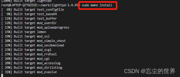 【章节 一】嵌入式Web Server Lighttpd安装、配置、开发详细流程_嵌入式webserver-CSDN博客