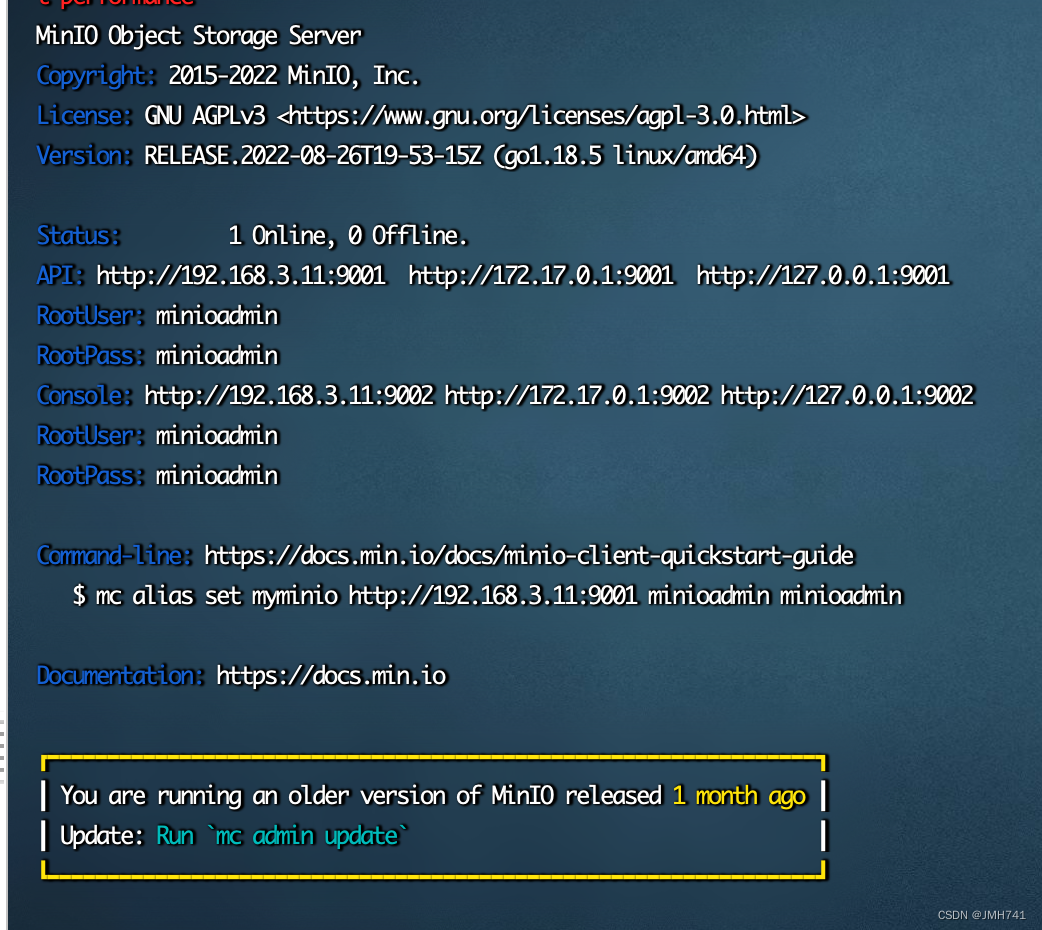 【Minio部署】二进制和docker部署minio(Linux版本)_minio控制台端口和服务端口配置-CSDN博客