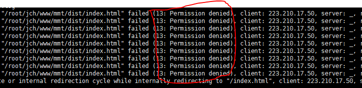 nginx 查看日志 failed (13: Permission denied) 失败（13：权限被拒绝）解决-CSDN博客