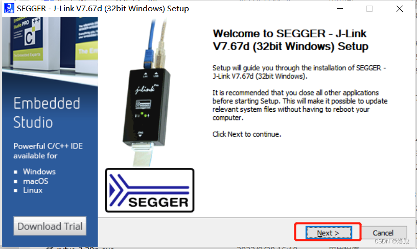 jlink驱动安装-CSDN博客