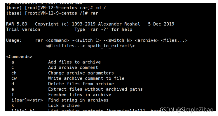 Linux下载rar Unrar失败解决方案没有可用软件包 Unrar Csdn博客