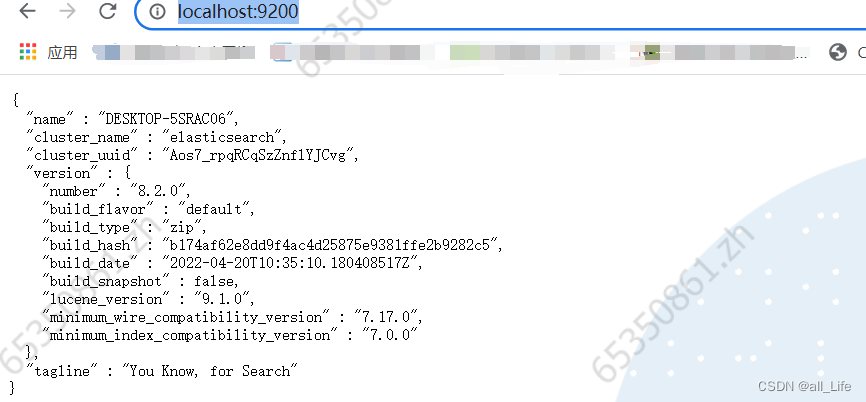 Elasticsearch启动成功，访问不成功问题 Elasticsearch Bat 没有显示成功 Csdn博客