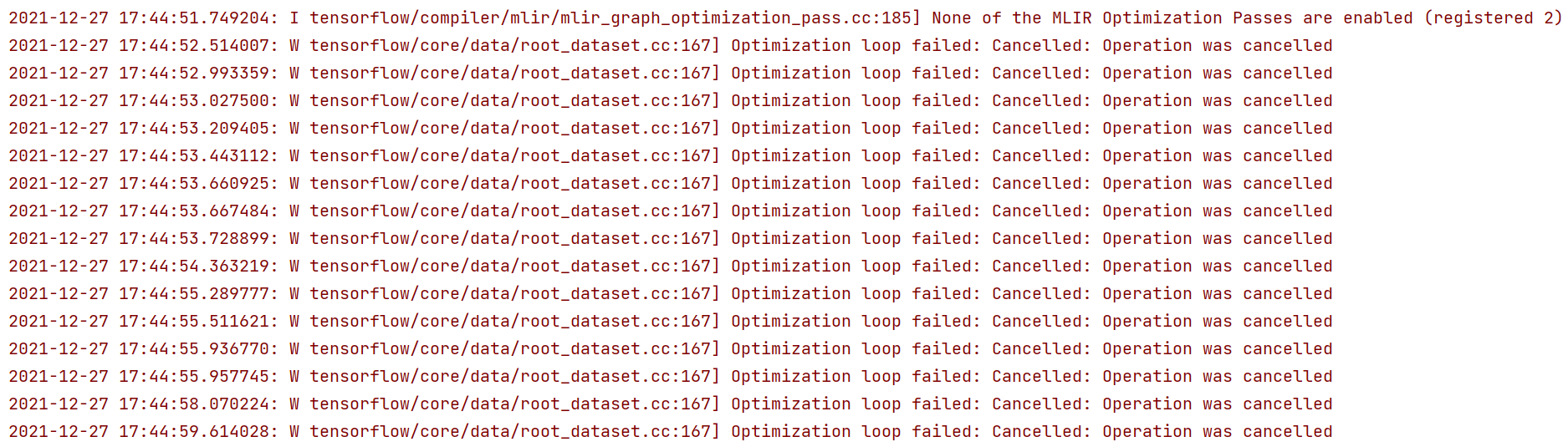 Optimization loop failed: Cancelled: Operation was cancelled解决方案-CSDN博客