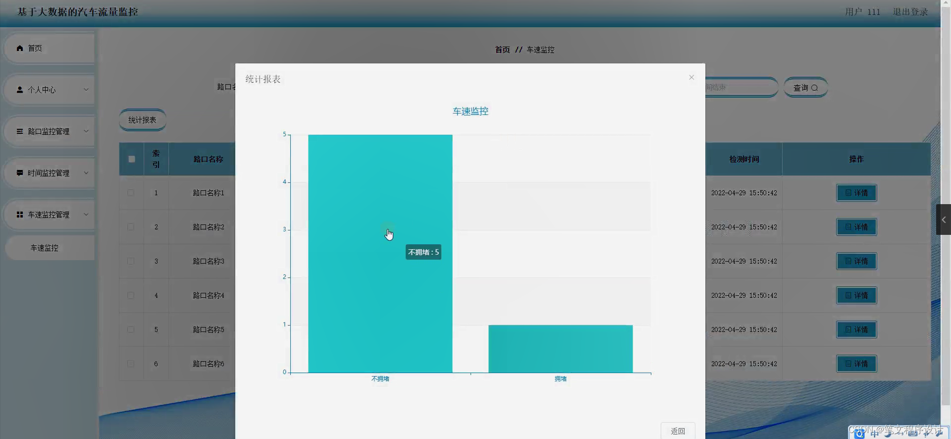 Java基于大数据的汽车流量监控（开题源码）用java写公路交通流量监测系统 Csdn博客