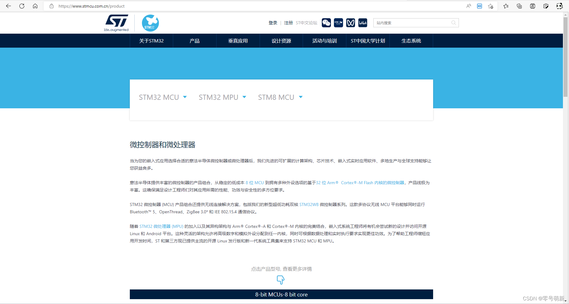 官网下载STM32系列芯片的产品选型手册_stm32选型手册-CSDN博客