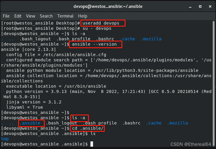 教你部署ansible_ansible实验环境部署-CSDN博客