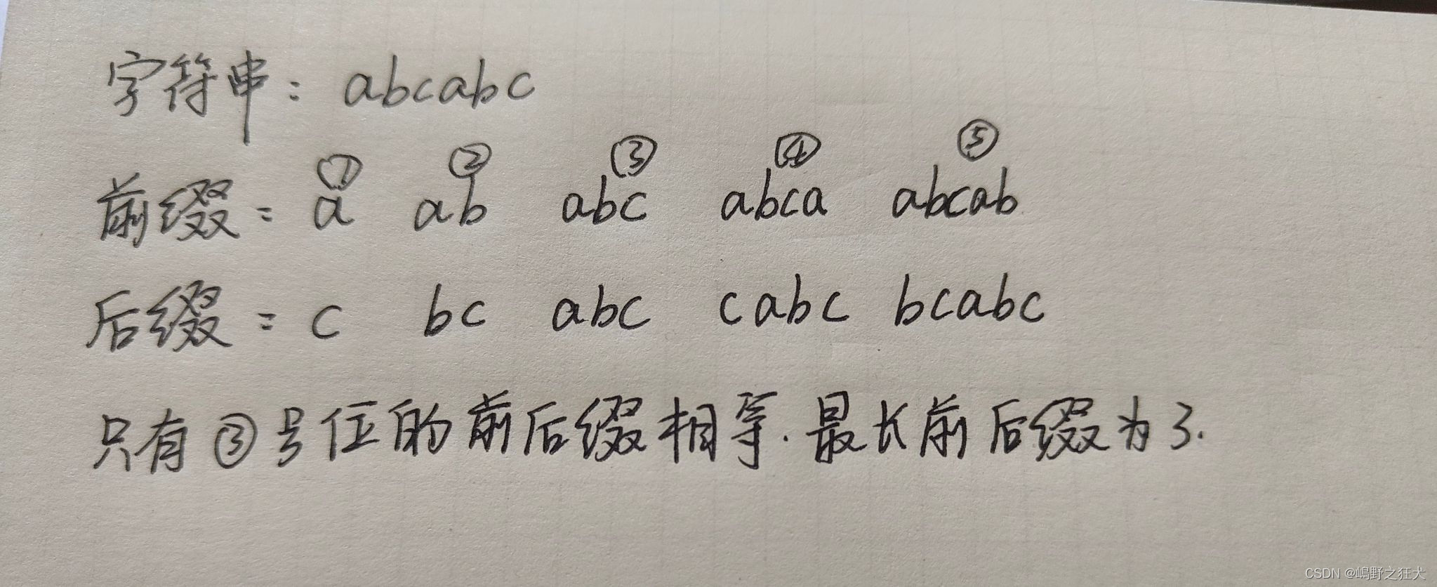 KMP算法-CSDN博客