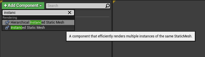 ue4 unreal Instanced Static Mesh Component 实例化静态网格体组件 的用法及意义_instancedstaticmesh-CSDN博客