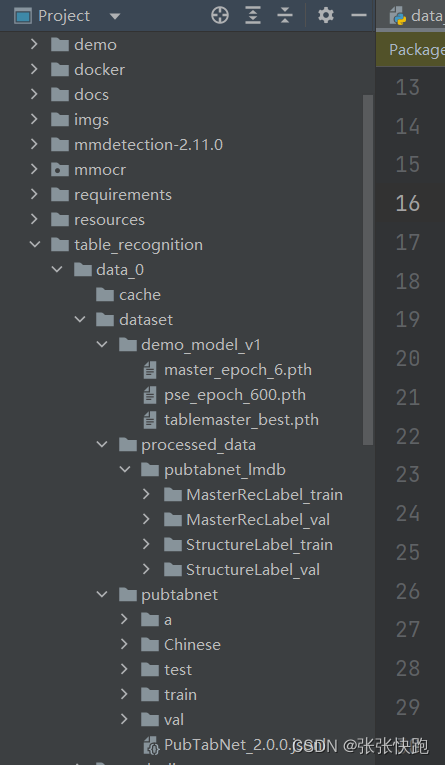 Tablemaster代码（个人代码运行记录）-CSDN博客