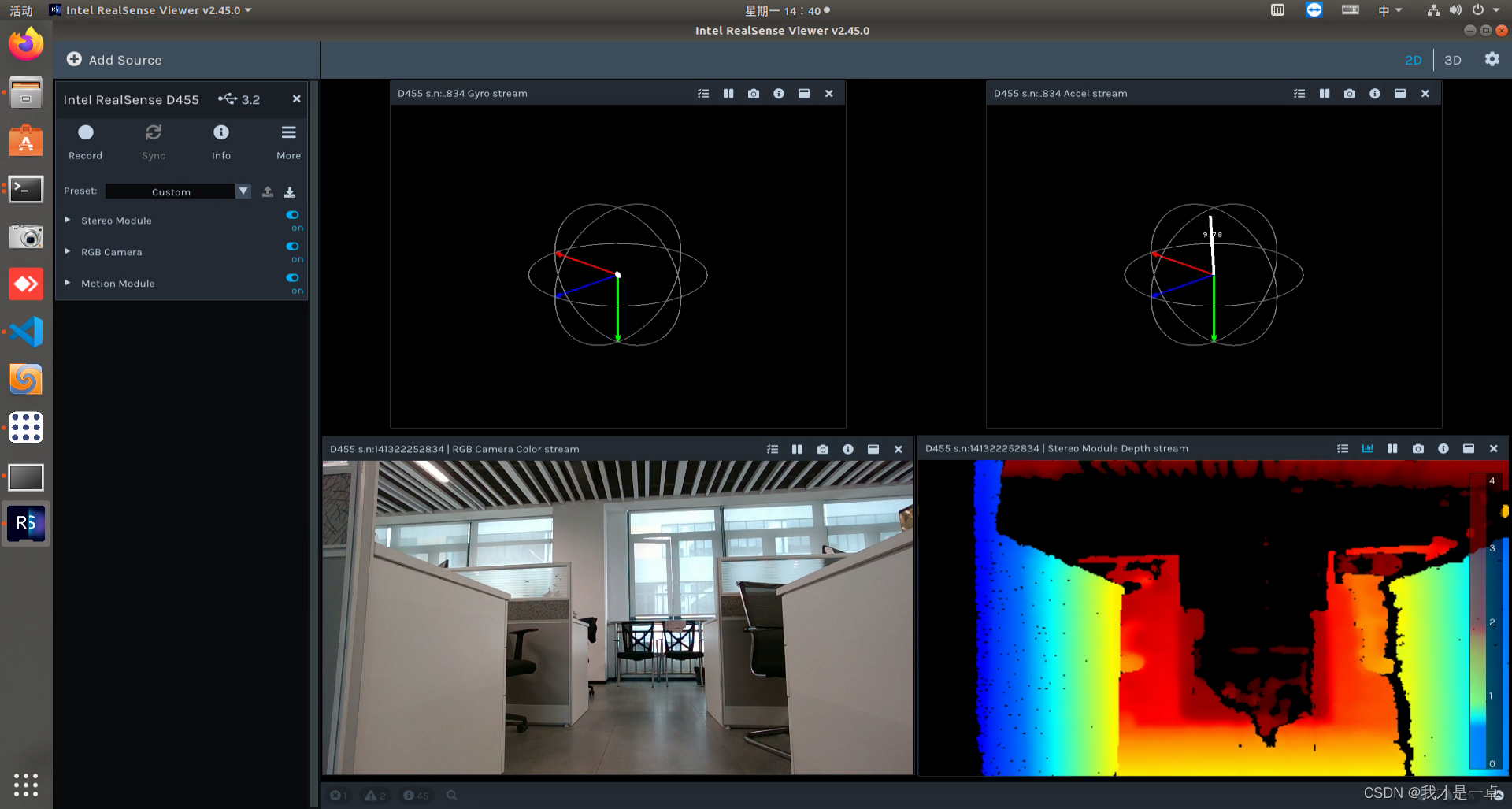 在 ROS 中让 orbslam3 使用 realsense 库和 D455 multi camera 多相机_使用realsense ros 跑orbslam3-CSDN博客