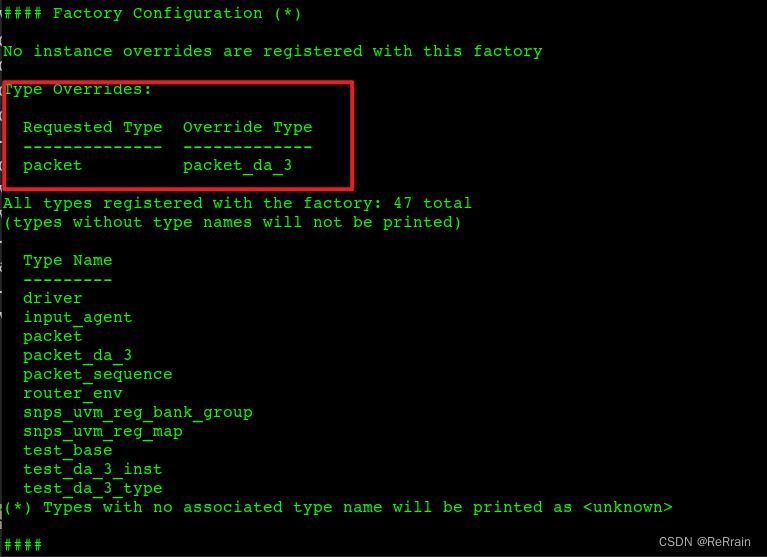 【uvm实战练习项目】3、uvm验证环境基本框架搭建（实例二）（隐式启动sequence、加入新数据包、加入factory覆盖）uvm验证项目 Csdn博客