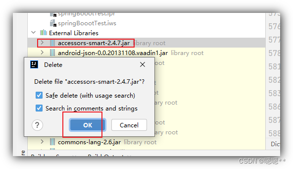 IDEA问题解决：pom跟external librarie依赖版本不一致_idea external library两个不同版本的-CSDN博客