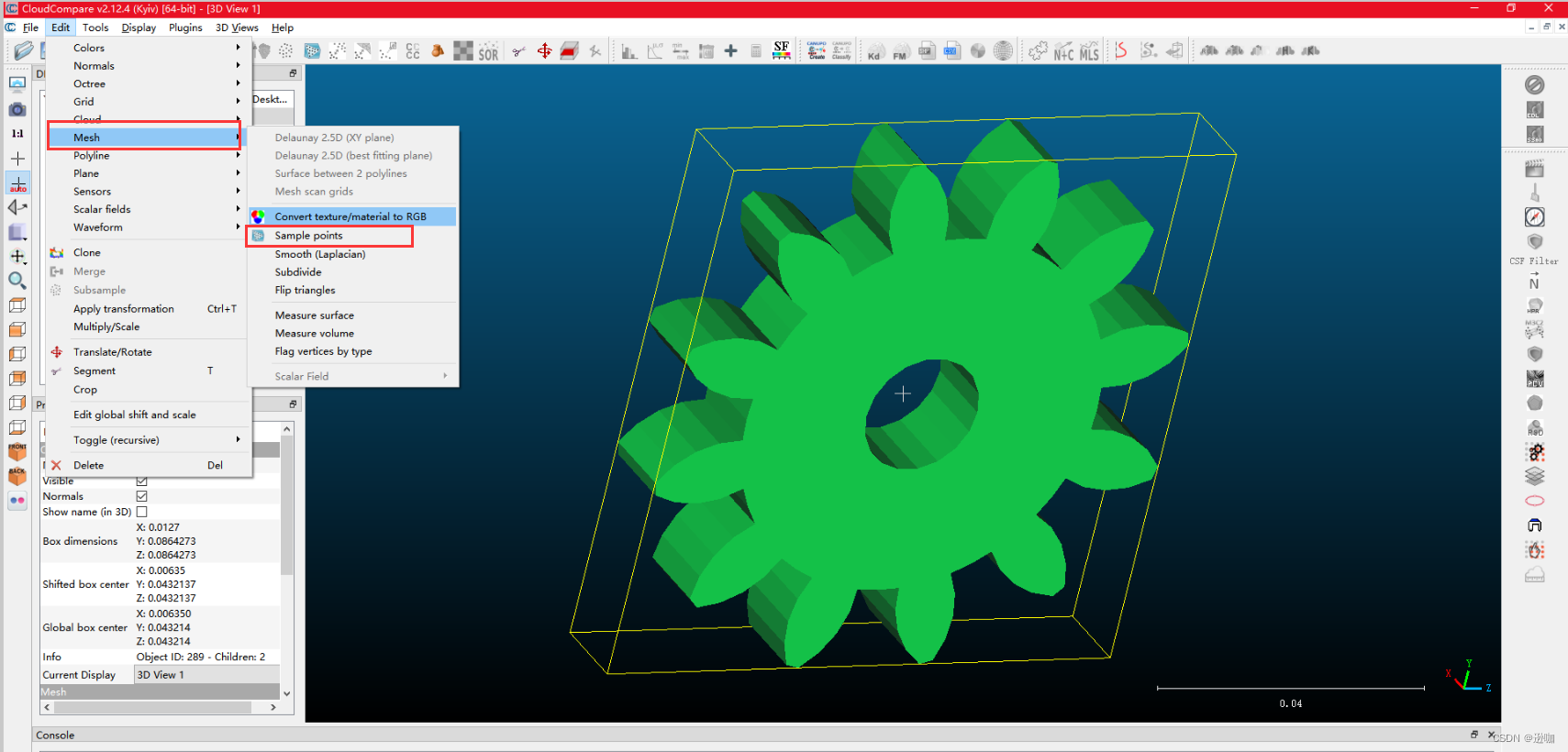用SolidWorks将CAD模型转为STL格式并改变单位，利用cloudcompare将STL文件转换为点云。_cad模型转换成点云-CSDN博客