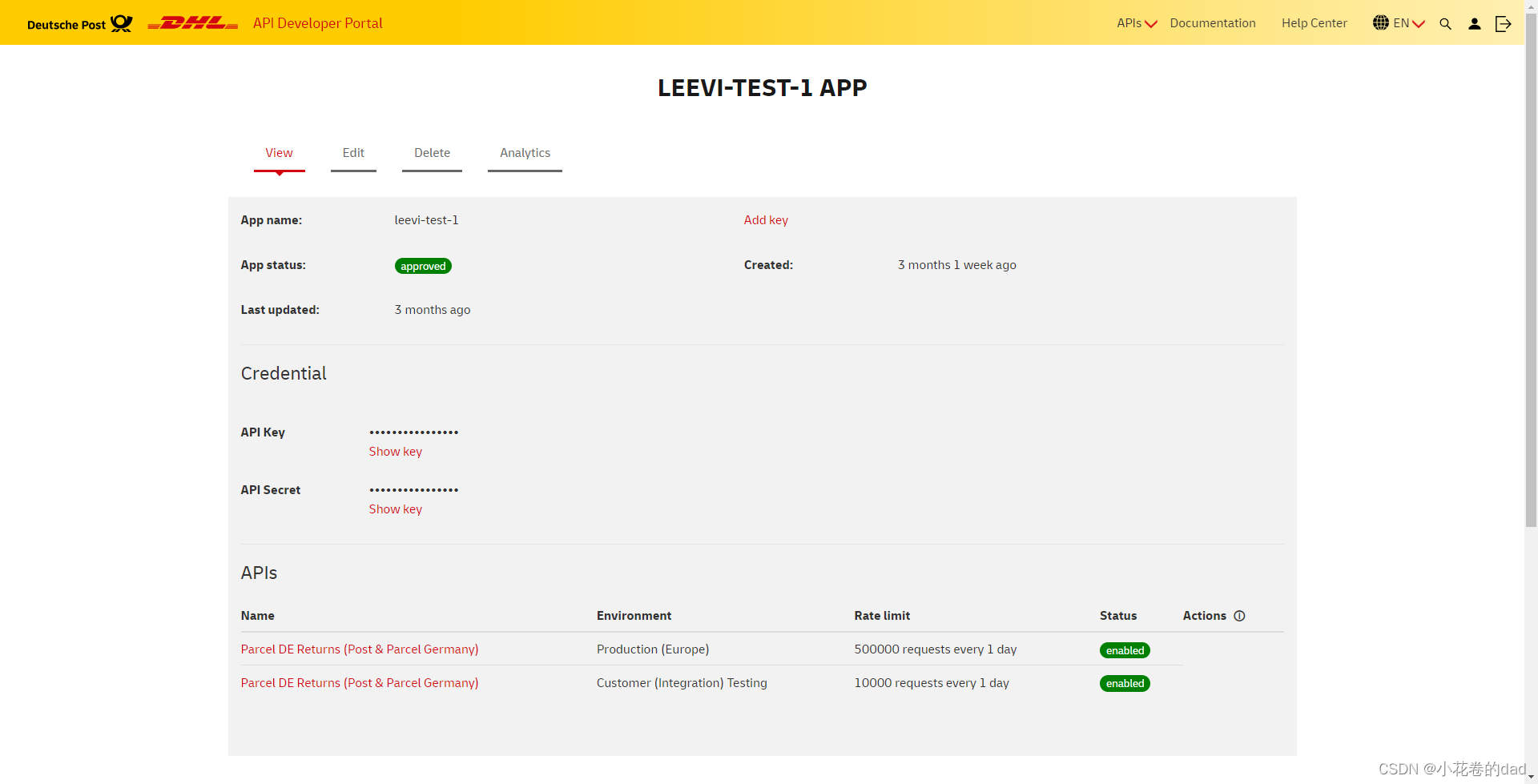 DHL 申请开发者账号_dhl api-CSDN博客