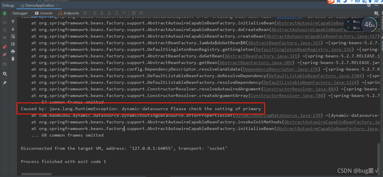 记录 Dynamic Datasource Please Check The Setting Of Primary 【解决方案】 Csdn博客