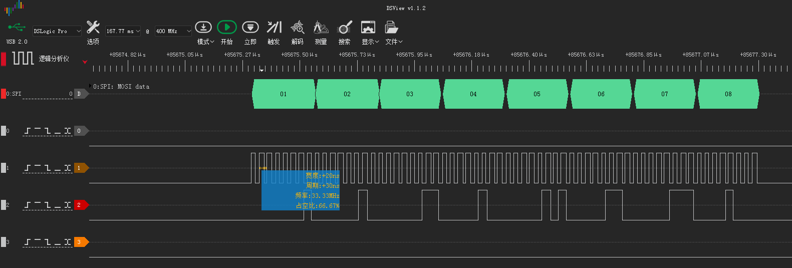 STM32G0 硬件SPI+DMA+LL库，最高通讯速率32MBit/s_ll dma spi-CSDN博客