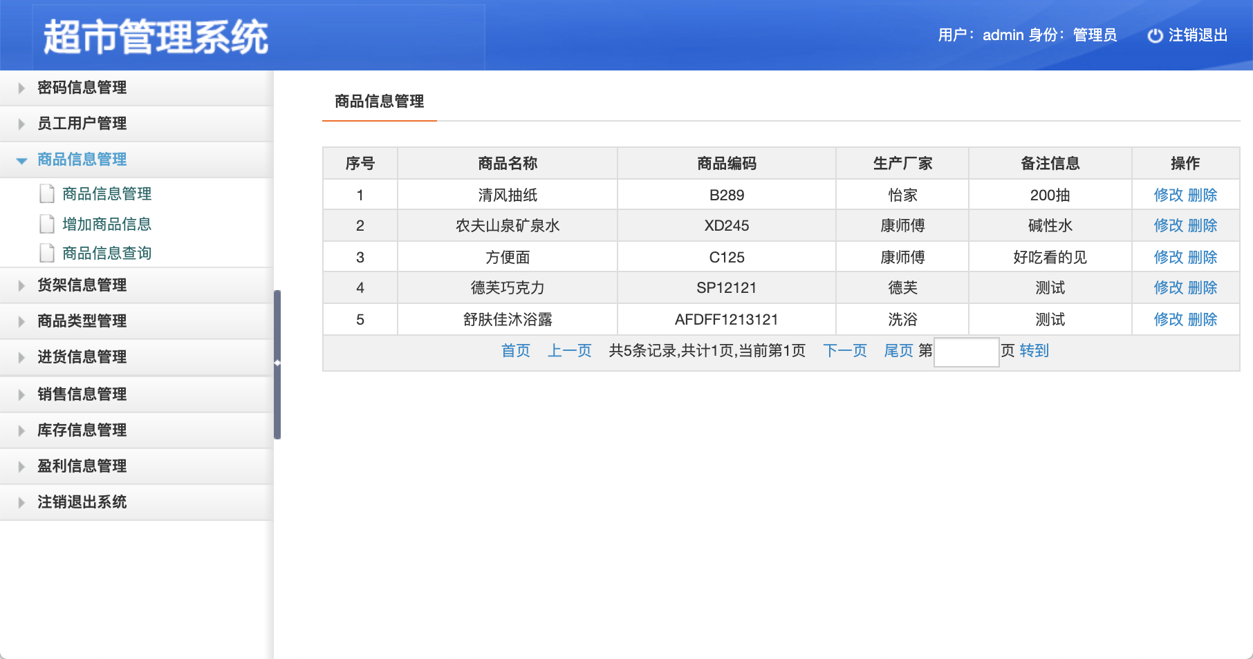 基于javaweb实现的超市管理系统【附源码】（毕设） Java超市管理系统 Csdn博客