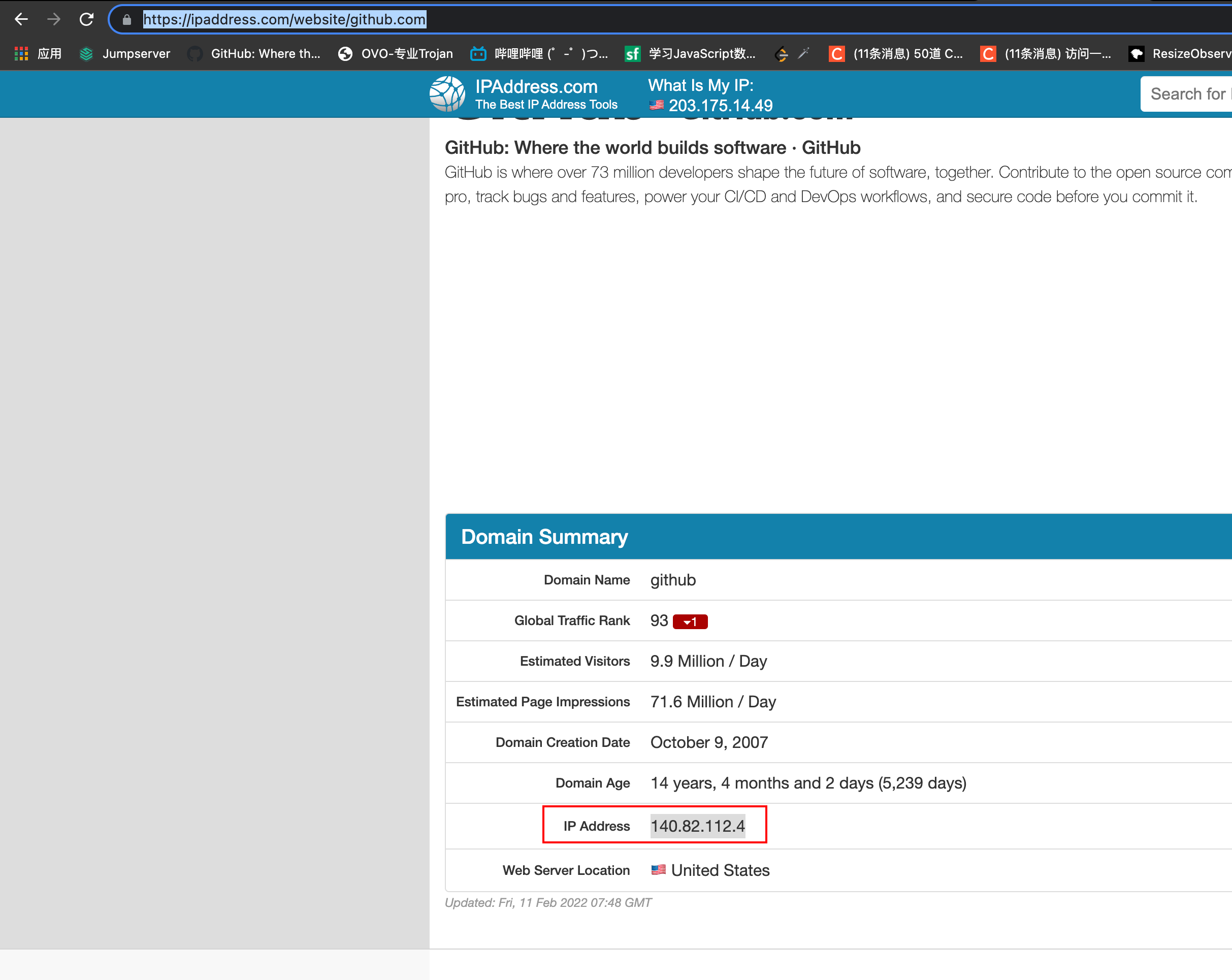 克隆github项目失败，ping github超时 Failed to connect to github.com port 443: Operation timed out_电脑能访问 ...