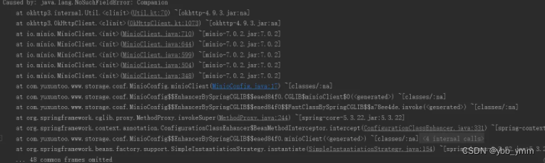 java.lang.NoSuchFieldError: Companion-CSDN博客