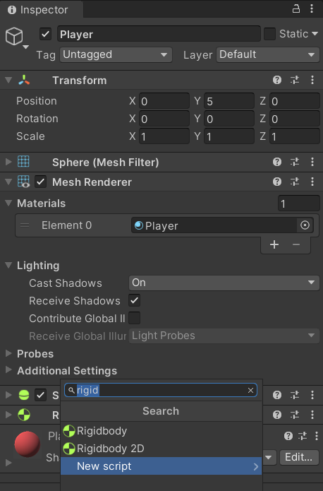 Unity 3D 学习（一）——Roll a ball_unity球滚动不改变其局部坐标系-CSDN博客