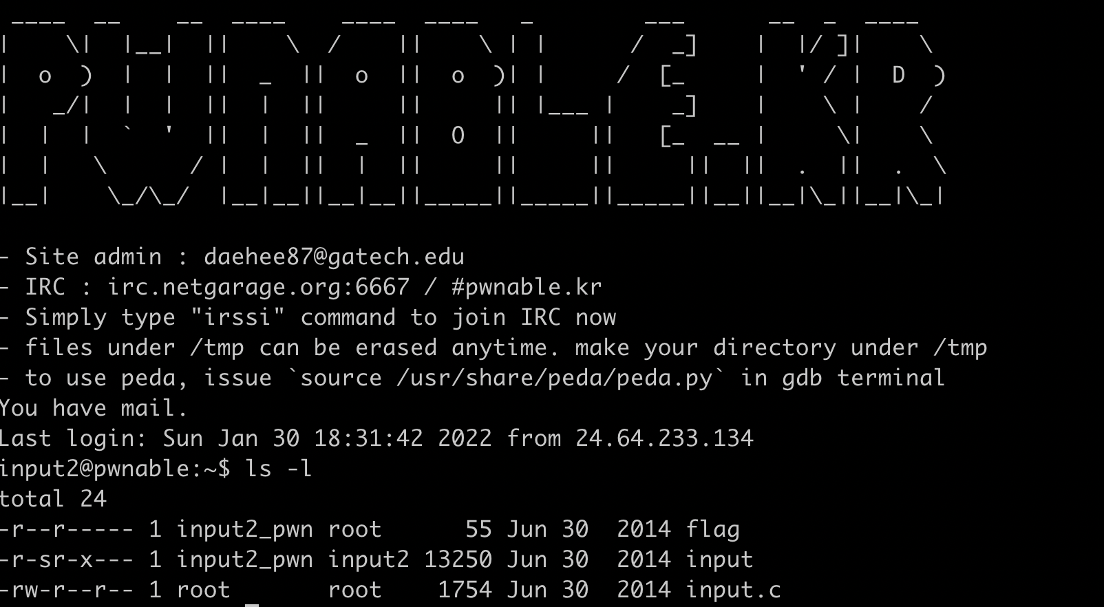 Pwnable Inputpwnable Input Csdn博客 