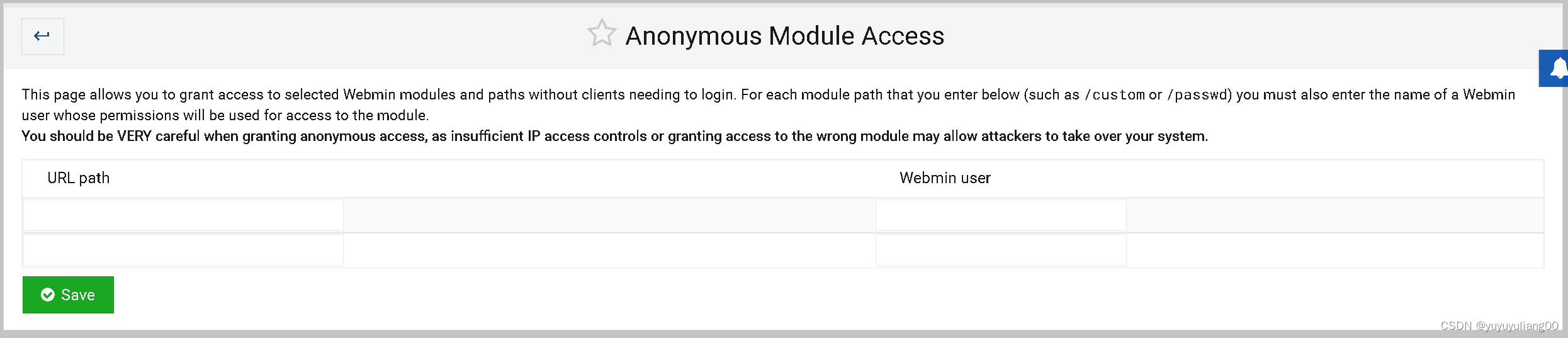 Webmin--Webmin Configuration模块-CSDN博客