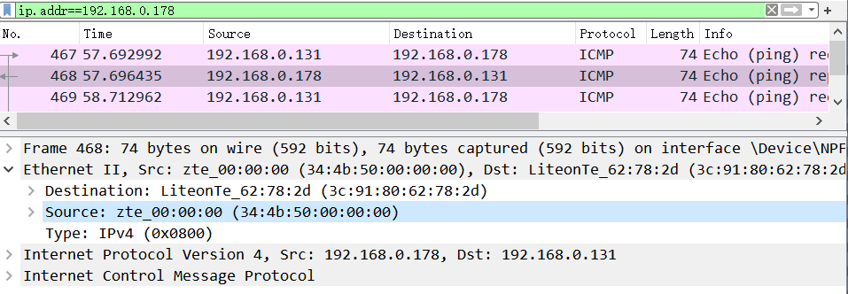 Wireshark实验_wireshark fcs-CSDN博客